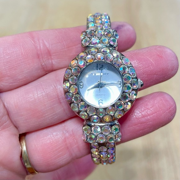 Vernier | Accessories | Vernier Ab Jeweled Watch Vintage | Poshmark